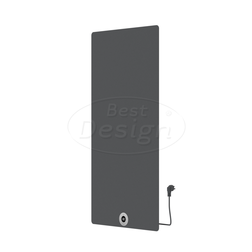 "Brenner-Concrete" Elektrische radiator Beton-Grijs 750W 1200x600mm ...